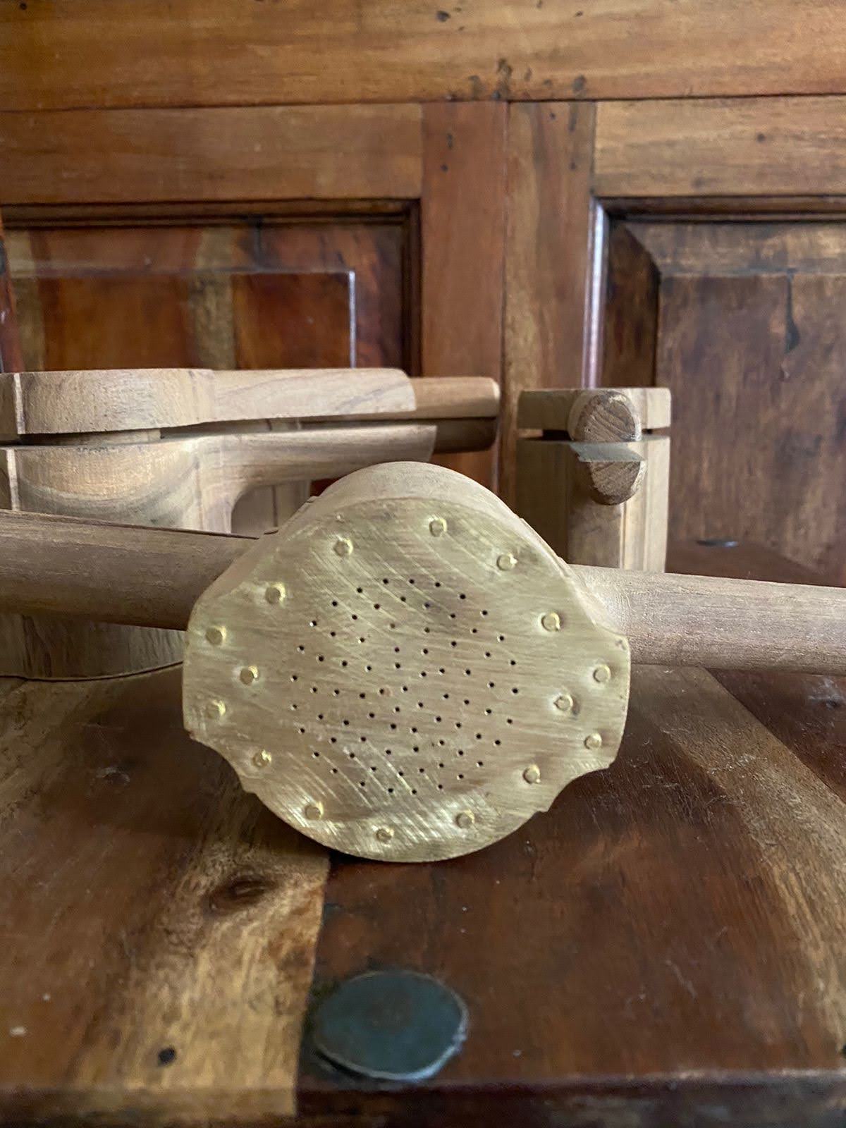 Handcrafted Burma Teak Idiyappam/String Hopper Press – Earth & Ethics