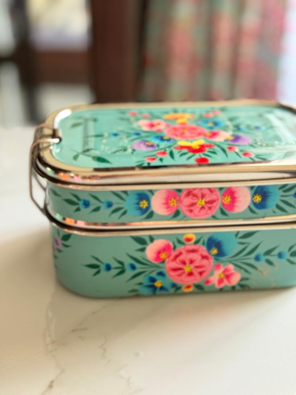 Handpainted Steel Lunch Box – Earth & Ethics